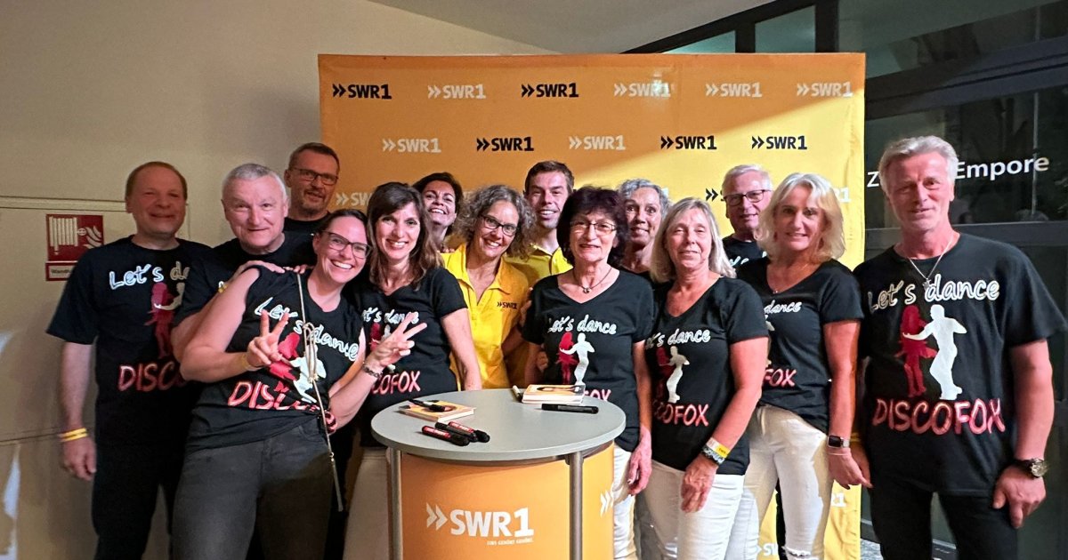 Unsere Discofox Truppe auf der SWR 1 Party | Tanz Sport Club Neuwied
